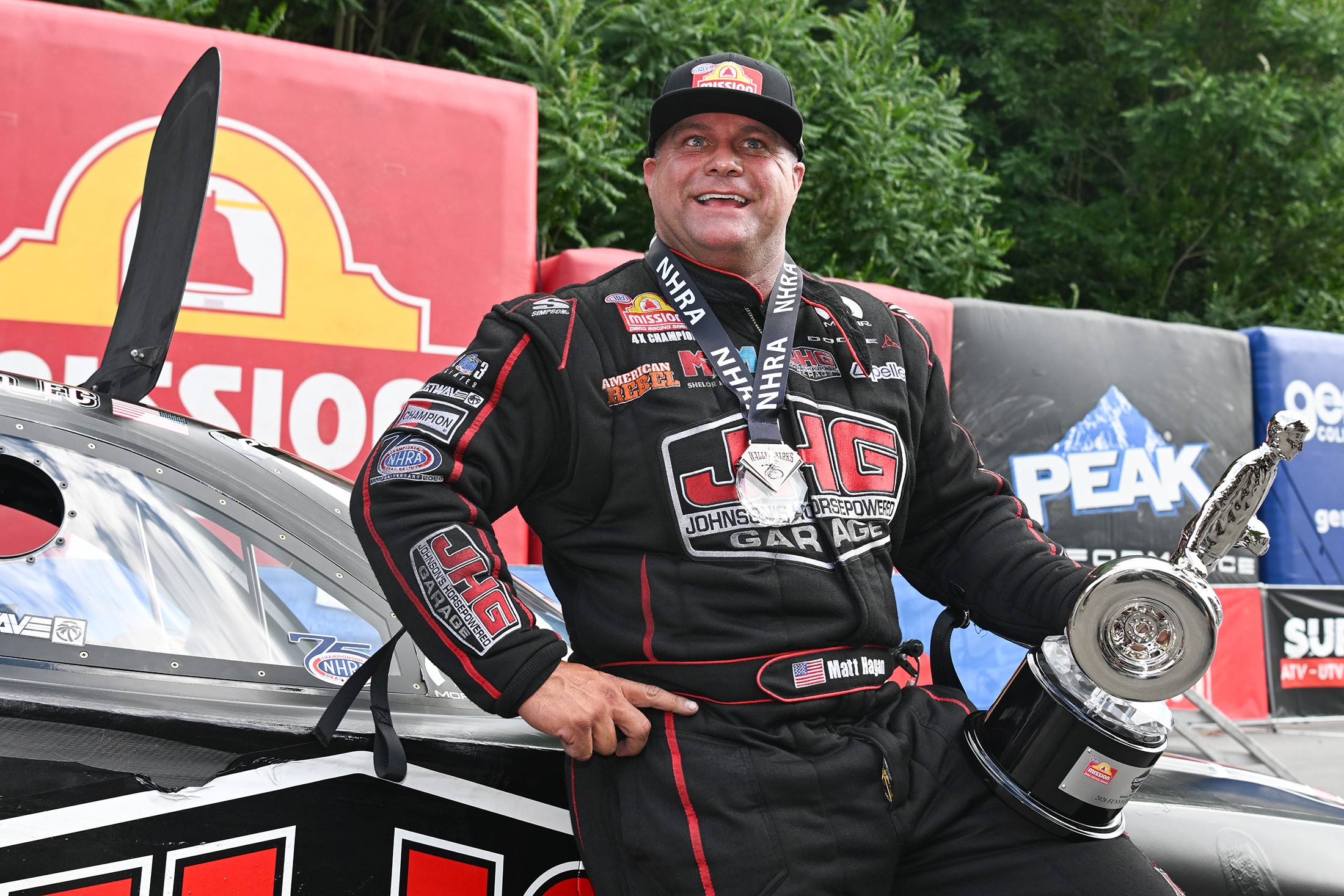 NHRA THUNDER VALLEY NATIONALS: MATT HAGAN TAKES JHG TO WINNER'S CIRCLE ...