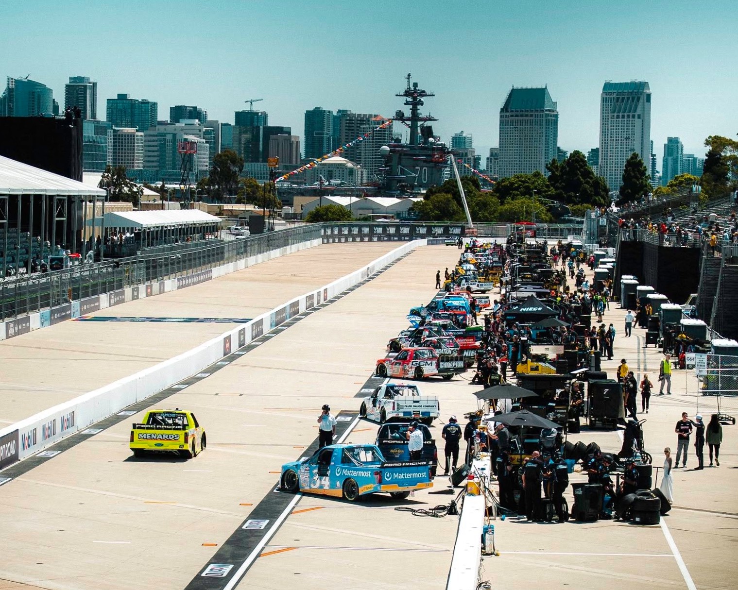Ford F-150 and Layne Riggs Win Inaugural NCTS Race on Naval Base ...